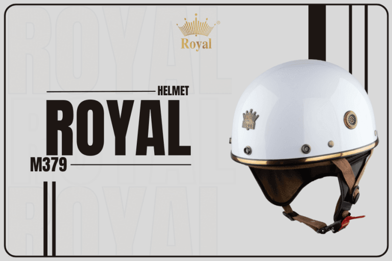 Mũ bảo hiểm Royal Chính Hãng M379 Nửa Đầu, Đủ Màu, Free Size | Trực ...